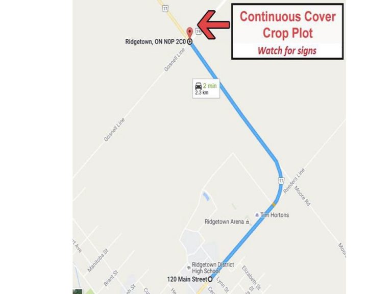 The Anniversary Tour – Featuring Crop Research at Ridgetown Campus, U ...