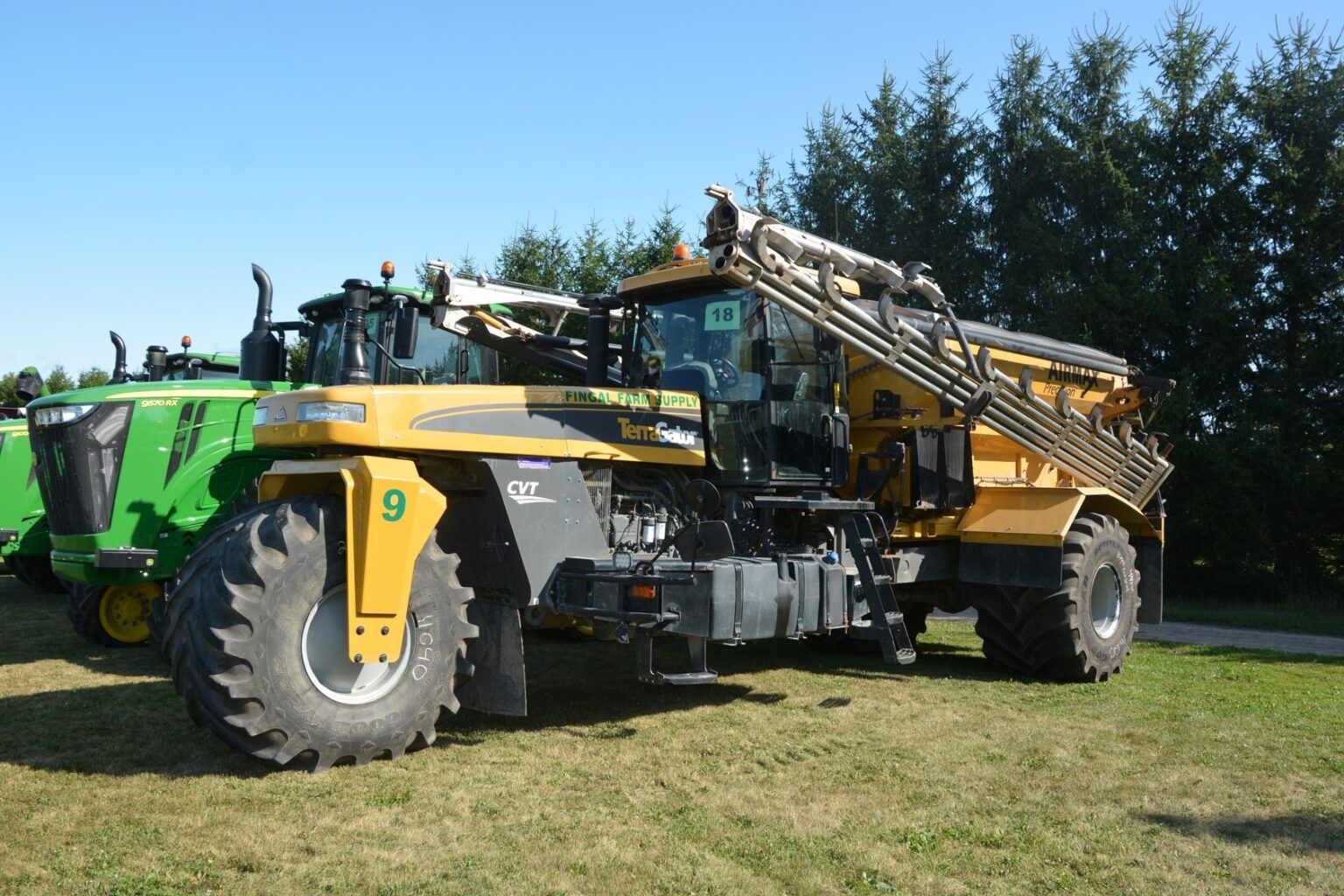 Unit 18: Terragator 3 Wheel Dry Fertilizer Applicator w 1000/50R25 ...