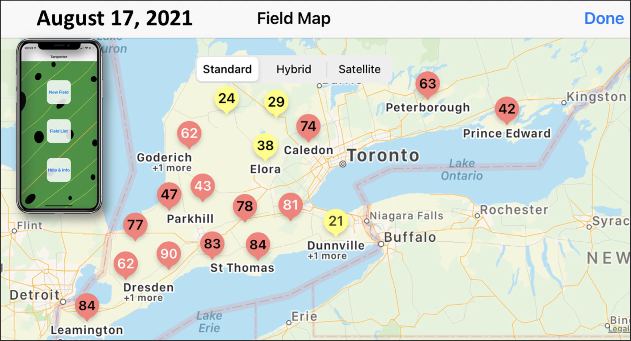 Tar Spot Management in Field Corn – Field Crop News
